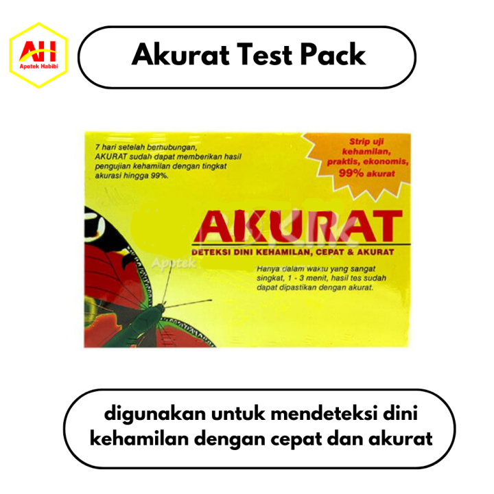 Akurat Test Pack | Lazada Indonesia