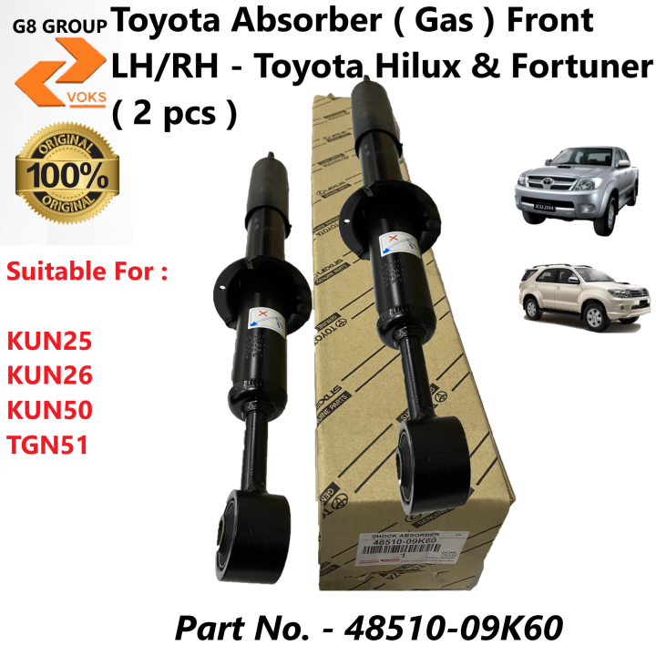 Toyota Absorber ( Gas ) Front LH/RH - Toyota Hilux & Fortuner ( 2pcs ...