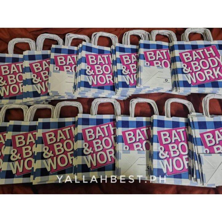 body works paper bags and medium sizes | Lazada PH