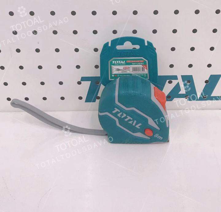 TOTAL Steel measuring tape 8m TMT126081 | Lazada PH