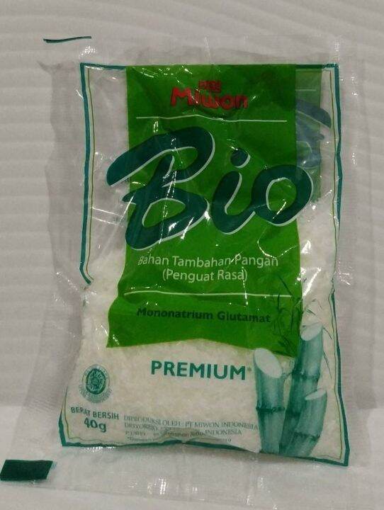 Penyedap Makanan VETSIN BIO MIWON 40gr SACHET isi 20s | Lazada Indonesia