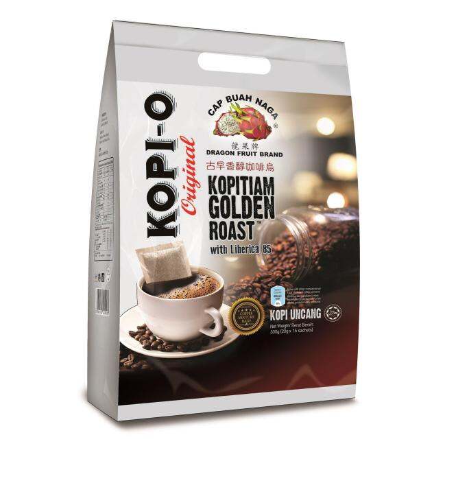 Dragon Fruit Brand Kopitiam Golden Roast - Kopi O Original | Lazada