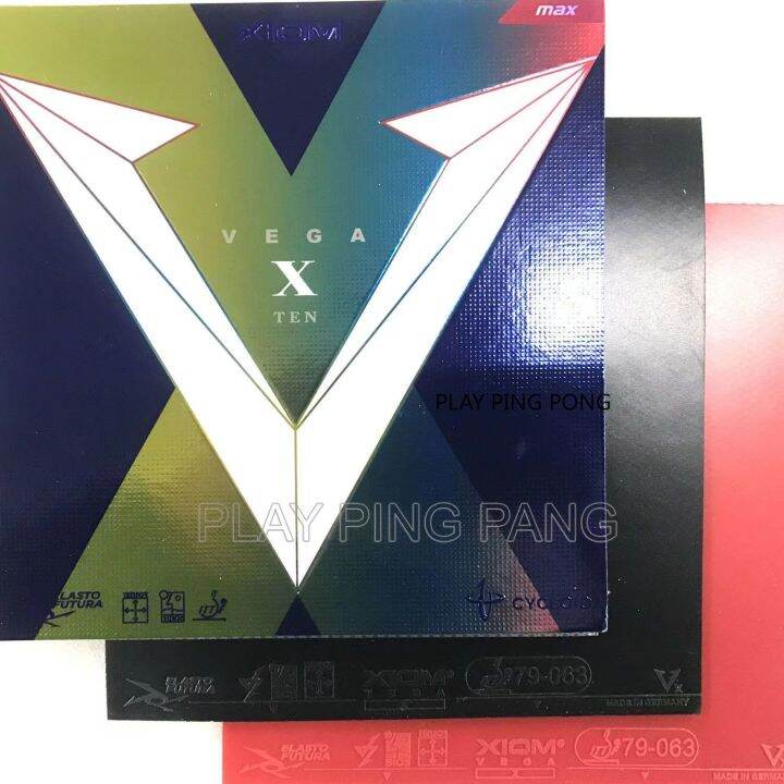 XIOM Original 79-063 Vega x TEN ANNIVERSARY ยางปิงปองปิงปองฟองน้ำปิงปอง | Lazada.co.th