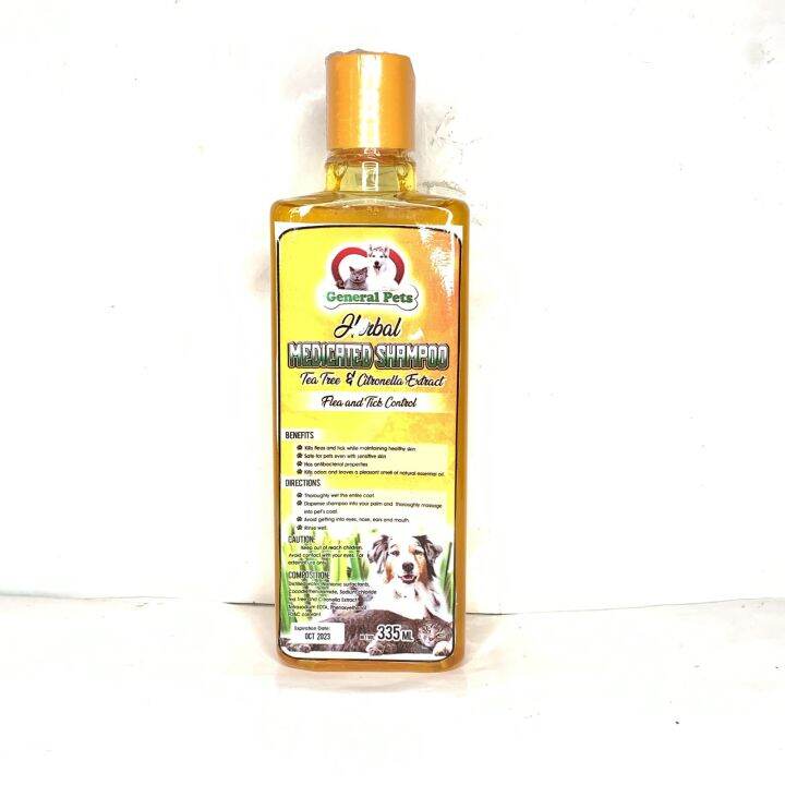 [SOUTH VET] 1 bottle Herbal Medicated Shampoo Tea Tree & Citronella ...