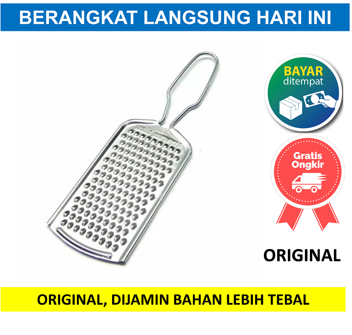 Alat Parutan Keju Pala Serbaguna Stainless Steel Parut Cheese Grater ...