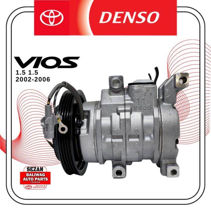 DENSO COMPRESSOR TOYOTA VIOS 2003-2007 447280-0560 | Lazada PH