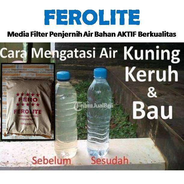 Media Filter Penjernih Air Sumur Ferolite 1 Kg Filter Air Keruh Dan Bau ...