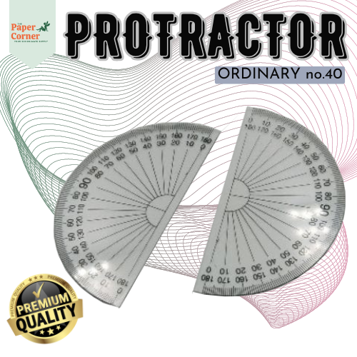 PROTRACTOR NO. 40 ORDINARY PROTRACTOR 1 PC | Lazada PH