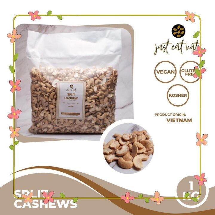 Raw or Roasted Split Cashew 500 grams - 1 kilo | Lazada PH