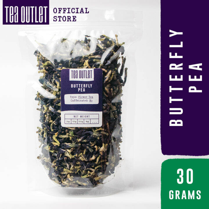 Blue Butterfly Pea Flower Tea - Clitoria Ternatea - Blue Ternate ...