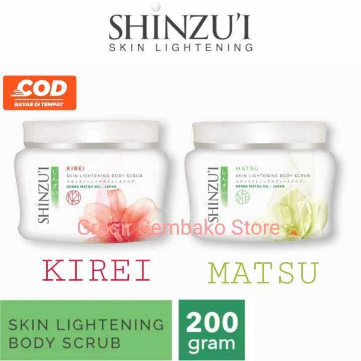 Shinzui body scrub /lulur Shinzui 200 Gr | Lazada Indonesia