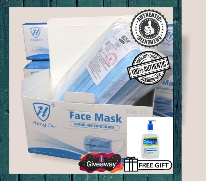 Heng De Original FDA CE HD Facemask | Lazada PH