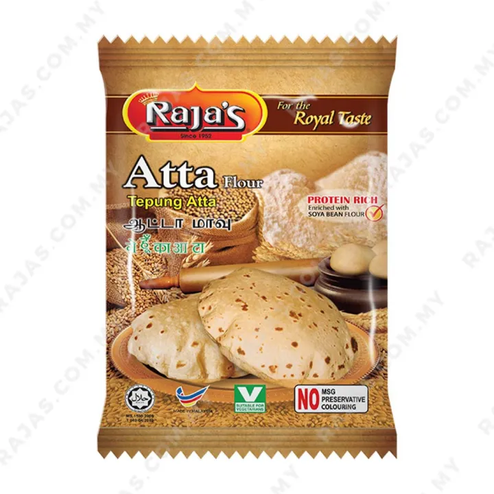 Raja's Tepung Atta/Atta Flour 【900g】 | Lazada