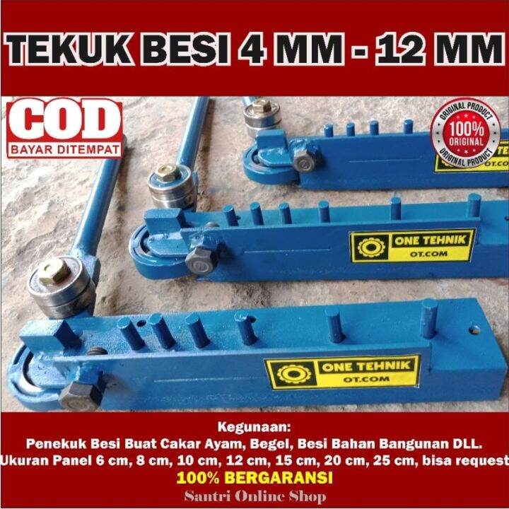 ALAT PENEKUK BESI 4, 6, 8, 10, 12mm Penekuk Besi Begel Cakar Ayam Besi ...
