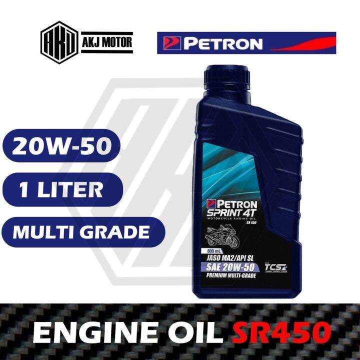 Petron Sprint 4T SR 450 (Enduro) Premium Multigrade Motorcycle Oil ...