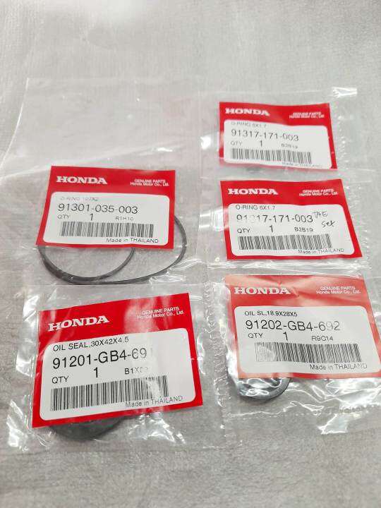 Honda Original Genuine Parts Magneto Kit Oil Seal Set XRM 110,125 Wave ...