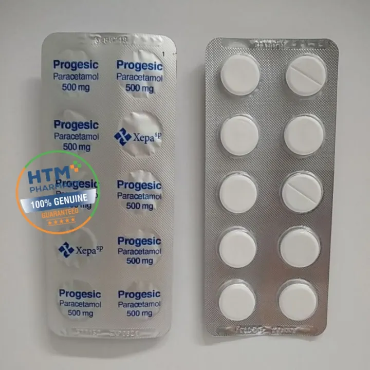 PROGESIC 500MG TAB 10'S | Lazada
