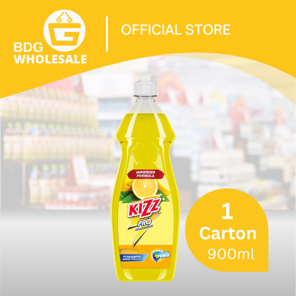 Kizz Dishwashing Liquid (Lemon) 12 x 900ml | Lazada