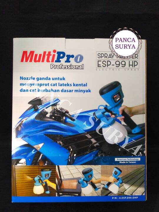 Spray Gun Elektrik / Alat Semprot Cat Elektrik ESP-99 HP MULTIPRO ...