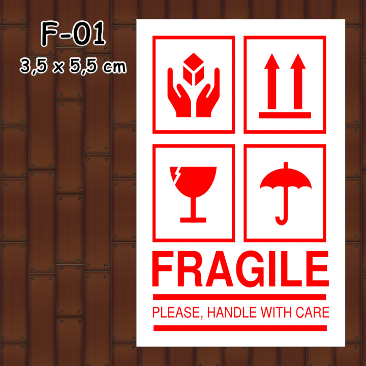 Stiker FRAGILE | Lazada Indonesia