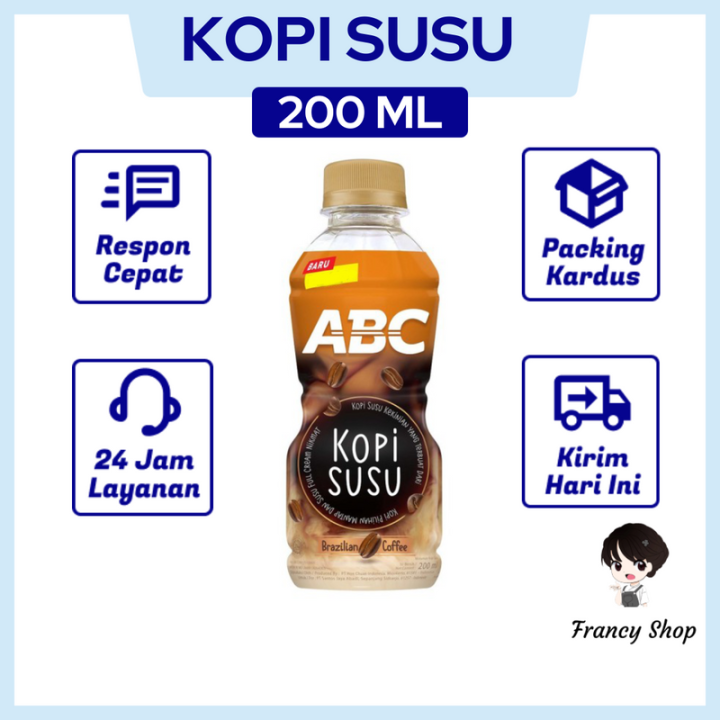 Kopi ABC Kopi Susu 200 ml | Lazada Indonesia
