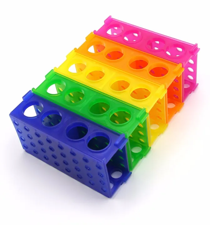 Plastic Test Tube Rack Centrifuge Tubes Rack Microtube Combo 4 Way Rack ...
