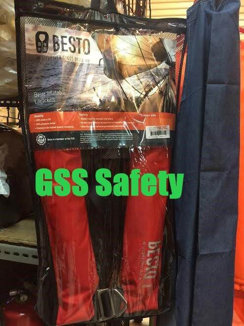 Besto 165N Inflatable Life Jacket (upgrade dari 150N) Original | Lazada ...
