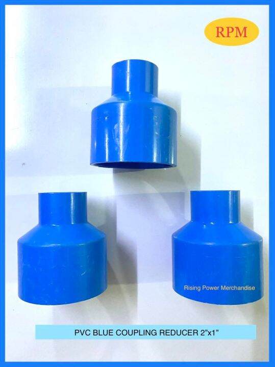 Unidex / Ecodex PVC Blue Coupling Reducer 2" x 1" ( 63mm x 32mm ...