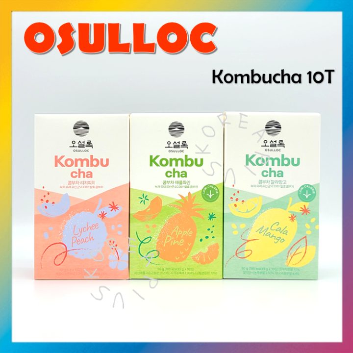 [OSULLOC] Kombucha 5g X 10T | Lazada