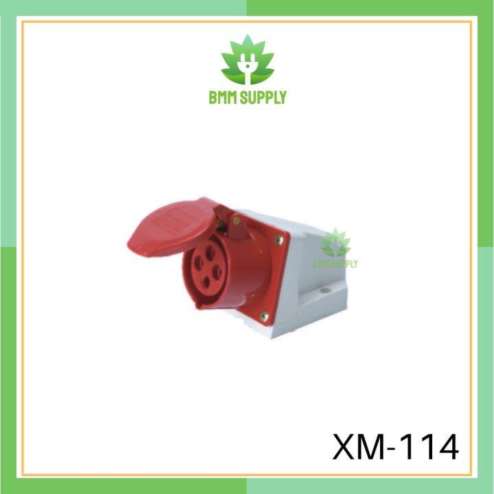 ZJXM #ZJXM-XM-114 WALL SOCKET 16A 4 POLE | Lazada