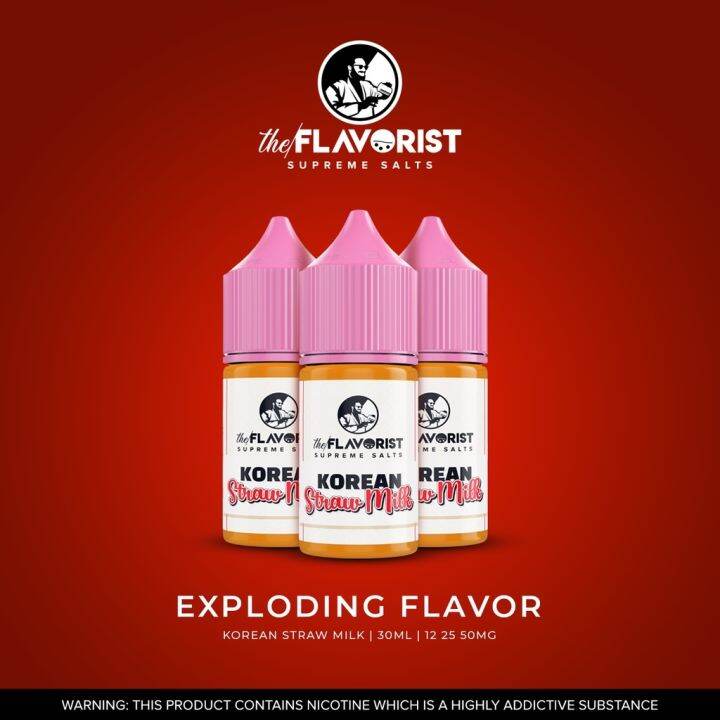 THE FLAVORIST KOREAN STRAW MILK 30ml | Lazada PH