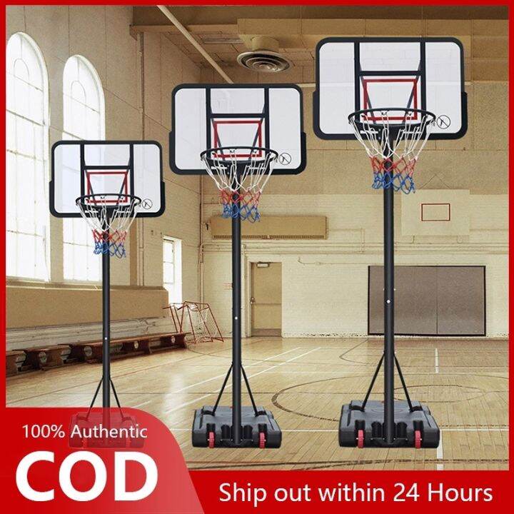 Standard Basketball Hoop Set For Teens and Adults Height-adjustable 3 ...