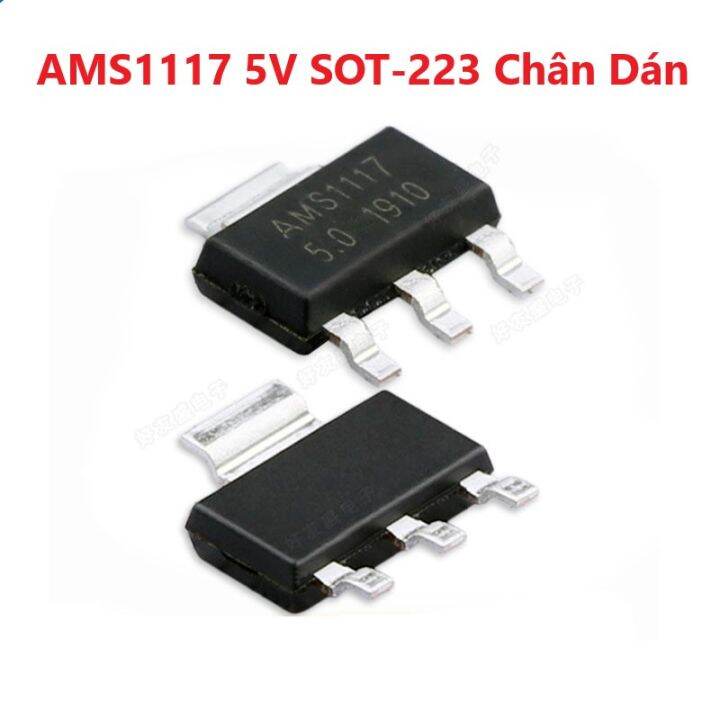IC Nguồn AMS1117 3V3 5V SOT-223 Chân Dán | Lazada.vn