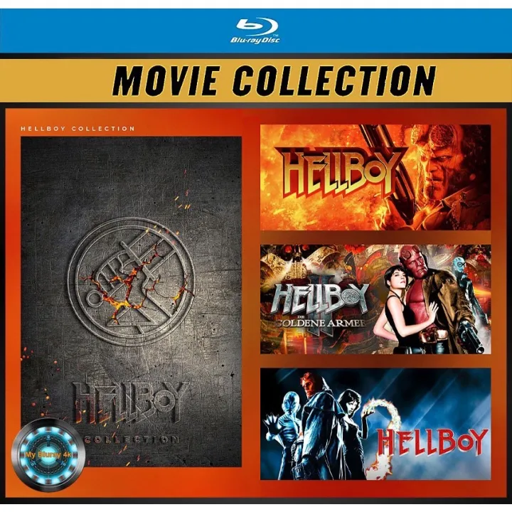 Bluray บลูเรย์ Hellboy หนังบลูเรย์ เฮลล์บอย Collection | Lazada.co.th