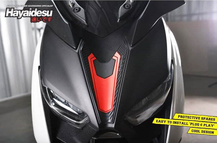 Yamaha XMAX Front Shield Aksesoris Variasi Modifikasi Motor Body ...
