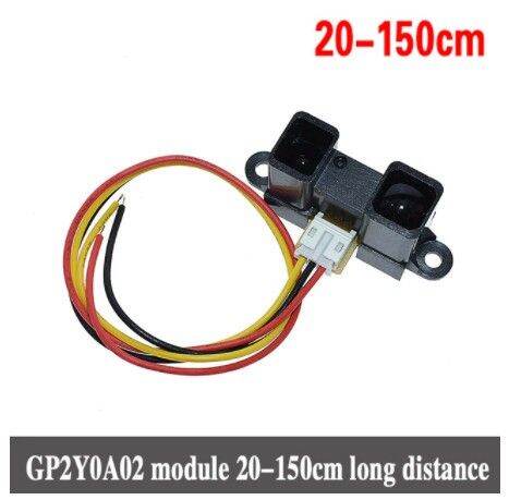SENSOR Jarak Infra Red (20- 150 cm) IR Analog Distance Sensor | Lazada ...