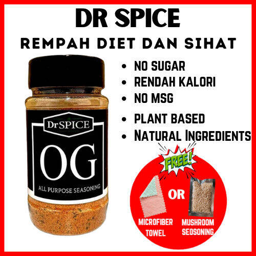 Dr SPICE OG, All Purpose Seasoning Spice Keto Atkin Suku Suku Separuh ...