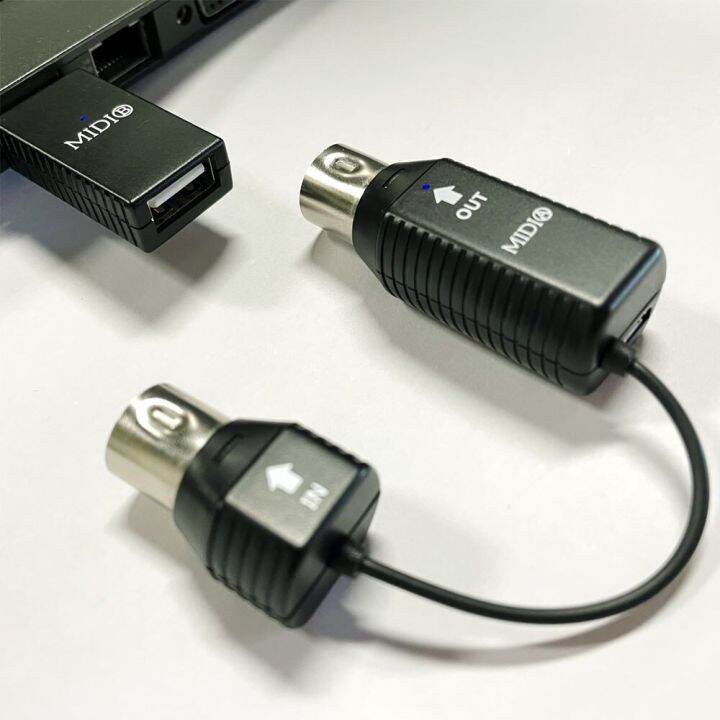 M-Vave Wireless MIDI System Bluetooth MIDI Adapter 5-PIN DIN MIDI ...