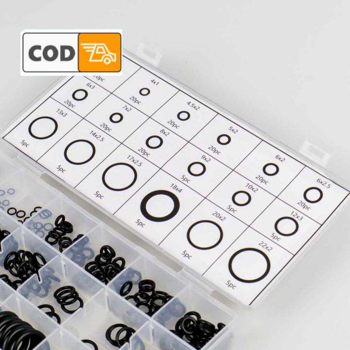 Karet O Ring Pencegah Kebocoran Rubber Seal Tightening 225 PCS Kran LPG Mesin Mobil Pompa Air ...