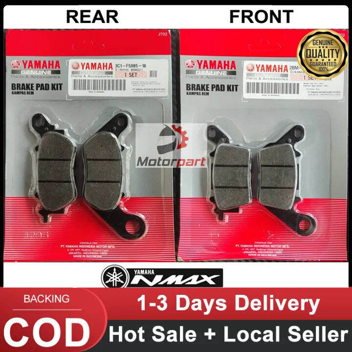NMAX BRAKE PAD FRONT AND REAR FOR V1 V2 FRONT | Lazada PH
