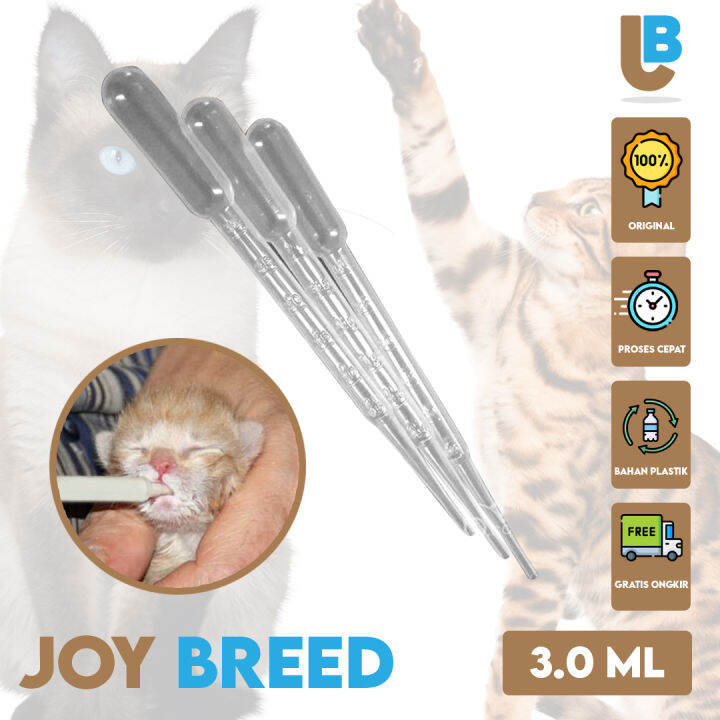 PIPET TETES KUCING PIPET UNTUK PEMBERIAN OBAT ATAU SUSU HEWAN | JOY ...