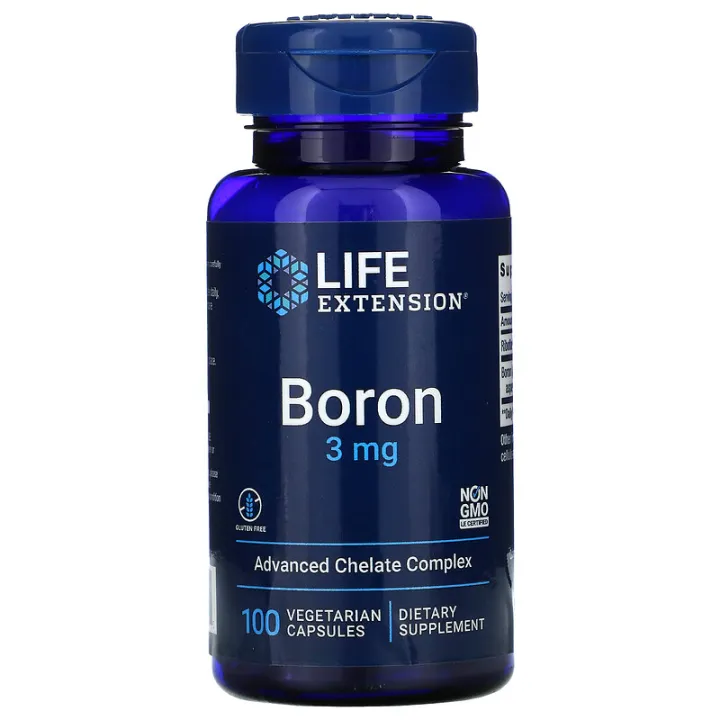 Life Extension, Boron, Advanced Chelate Complex, Dietary Supplement, 3 ...