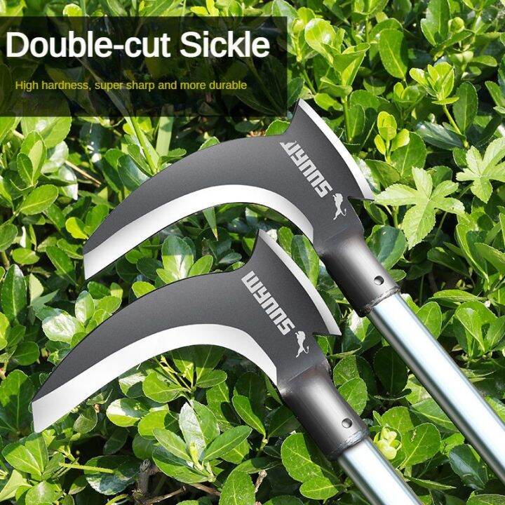 High-manganese Steel Double-edged Sickle Chopping Firewood, Cutting ...