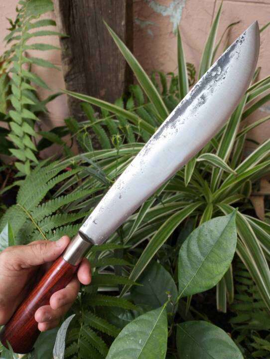 มีดเหน็บ อีเหน็บ (E-Nep) มีดเดินป่า มีดควาญ มีดพก มีดแคมป์ มีดใบตาย ใบ 10.7” SUP9 ตีร้อนชุบแข็ง ...