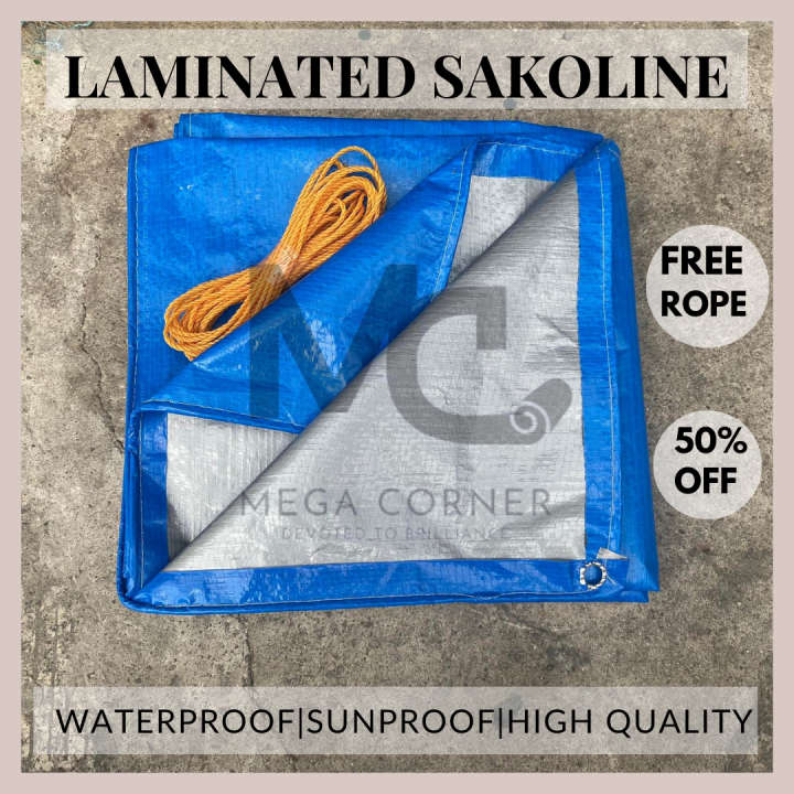 8x5ft Laminated Sakoline, Sako, Sakolin, Trapal Lona Tolda 100% ...