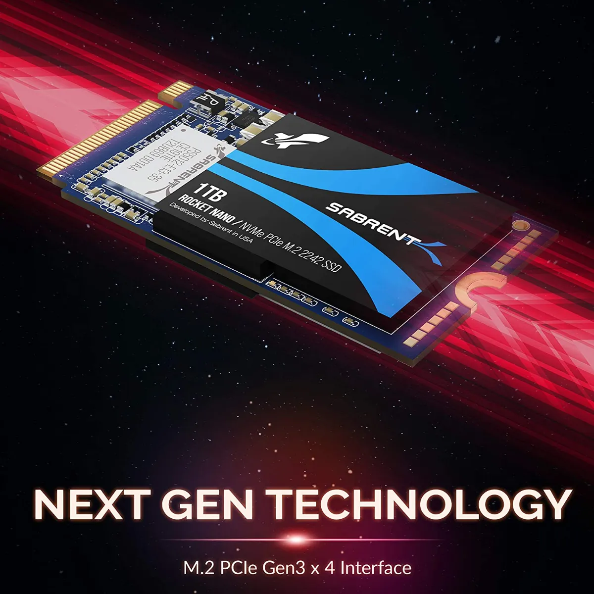 Sabrent 1TB Rocket NVMe PCIe 2242 DRAM-Less Low Power Internal High ...
