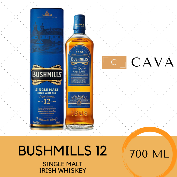 Bushmills Single Malt 12yo Irish Whisky 700ml | Lazada PH