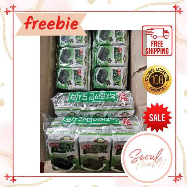 Korean Roasted Seasoned Seaweed 9 Pcs per bundle | Lazada PH