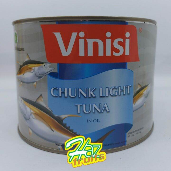vinisi chunk light tuna 1.8 kg / tuna kaleng/ tuna kaleng dalam minyak ...