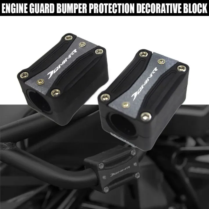 Motorcycle Accessories Engine Guard Bumper Protection Decorative Block ...